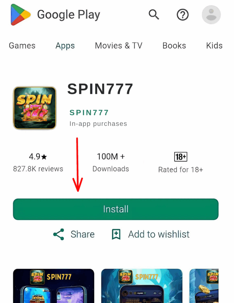 Spin 777 Download APK Official 2025 For Android | Spin 777